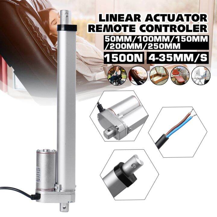 【3 Day Delivery】800N 20 Mm/s 12V DC Linear Actuator Motor Linear Actuator Lift Electric Braket ...