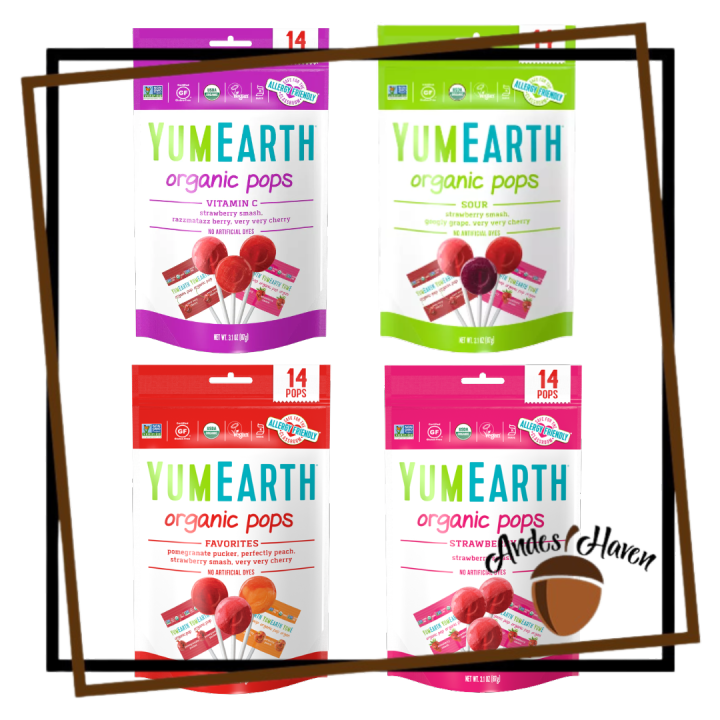 【YumEarth】Organic Pops - 87g | Lazada