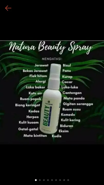 Natura spray 100% Original | Lazada Indonesia