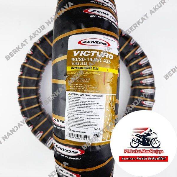 zeneos victuro 90 80 14 ban balap racing tire racing compound | Lazada ...