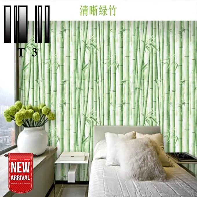 T3 pvc Self adhesive Waterproof Wallpaper 10m x 45cm | Lazada PH