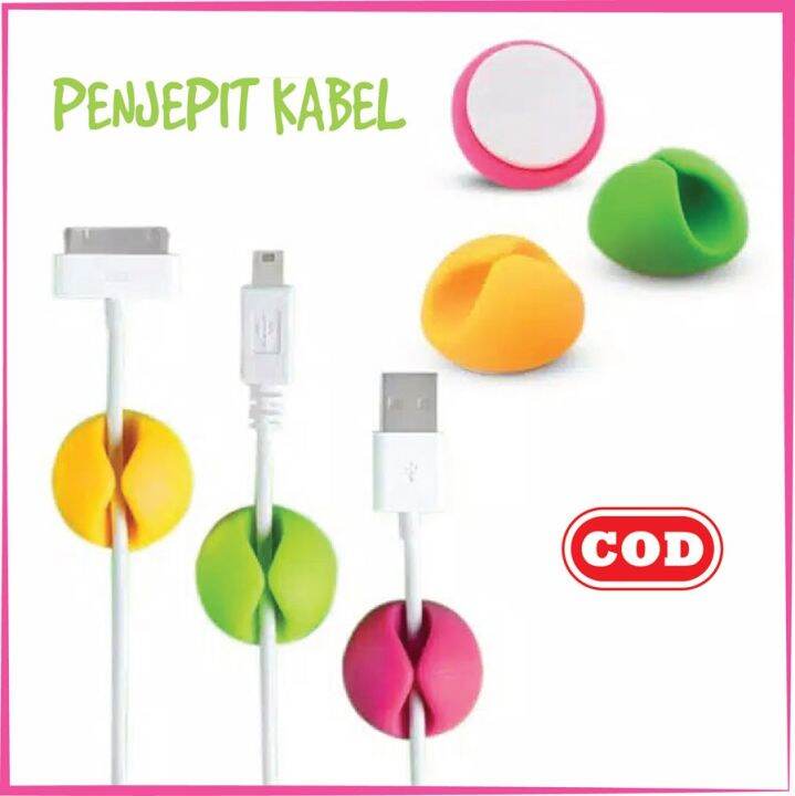 Penjepit Kabel / Cable Clips (Multi Purpose) / Gantungan / Pengaman ...