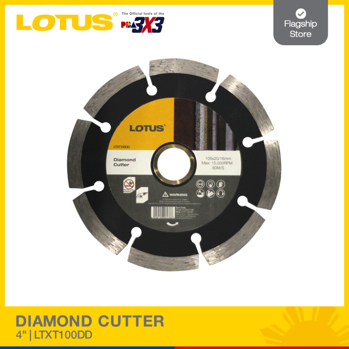 Lotus Diamond Cutter 4" | LTXT100DD - Cutting Tools | Lazada PH