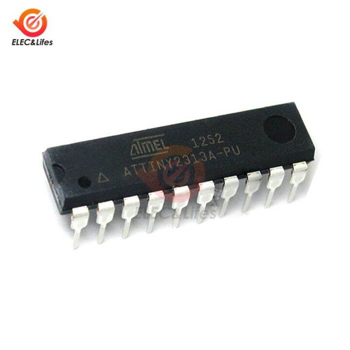 Attiny2313a Pu Attiny2313 Dip20 Mcu 8 Bit Attiny Avr Risc 2kb Flash 2