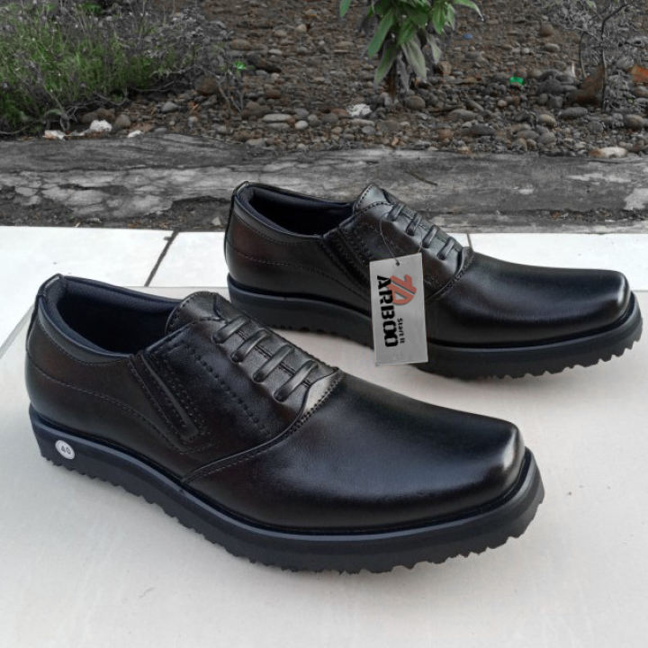 SEPATU FORMAL PRIA FANTOFEL DINAS PDH TNI AD POLRI POLISI SATPAM ...