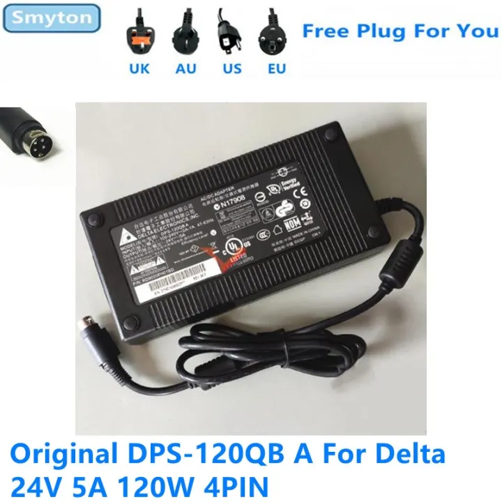2022 brand new Original AC Adapter Charger For Delta 24V 5A 120W 4PIN ...