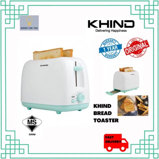[NEW ARRIVAL] KHIND BREAD TOASTER BT808 PEMBAKAR ROTI KHIND | Lazada