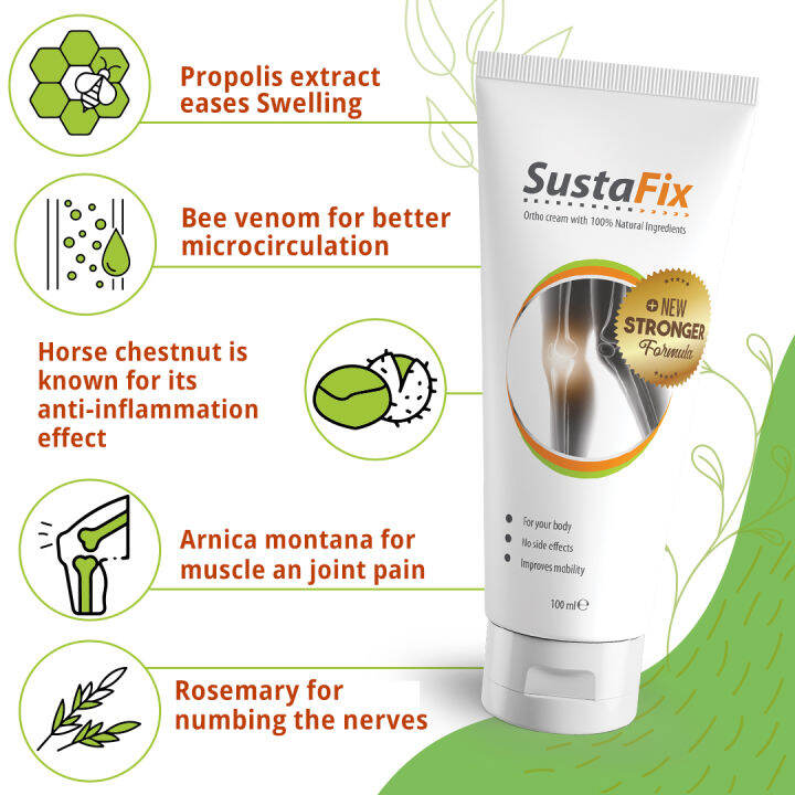Authentic Sustafix Cream for Arthritis | Muscle and Joints | Lazada PH