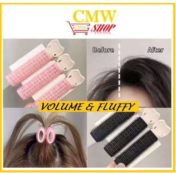 Korea Natural Hair Root & Bangs Fluffy Volume Roller Curler Clip (1pcs) | Lazada