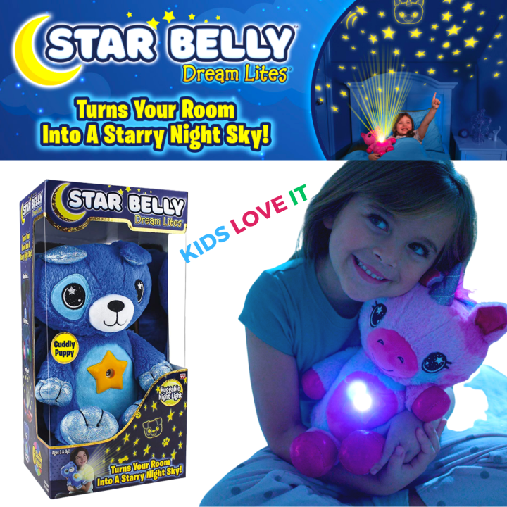 Star Belly Dream Lites Lights Toy |Stuff Toy With Light Projector ...