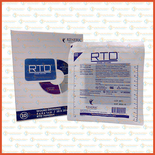 Keneric RTD Wound Dressing 10cm x 10cm x 0.6cm (1pcs) | Lazada