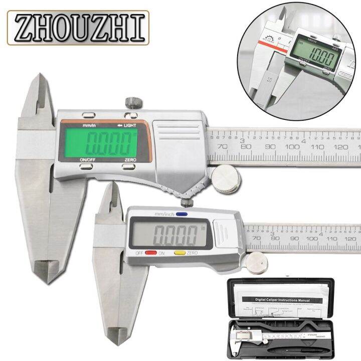 150mm/200mm Digital Vernier Calipers Stainless Steel Metal Caliper ...
