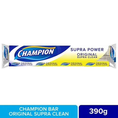 390g Champion Supra Power Original Supra Clean Detergent Bar | Lazada PH