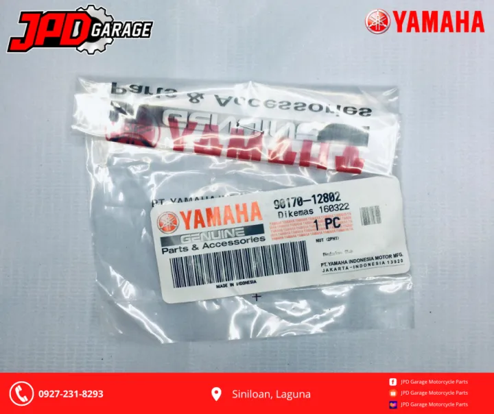 JPD Garage ORIGINAL Yamaha Clutch Bell Nut for MIO I 125 90170-12802 ...