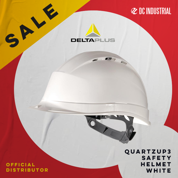DELTAPLUS QUARTZUP3 SAFETY HELMET WHITE | Lazada PH