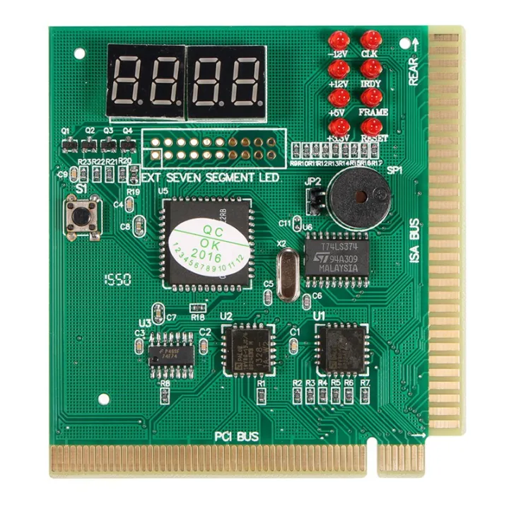 Diagnostic PCI 4-Digit Card PC Motherboard Post Checker Tester Analyzer ...