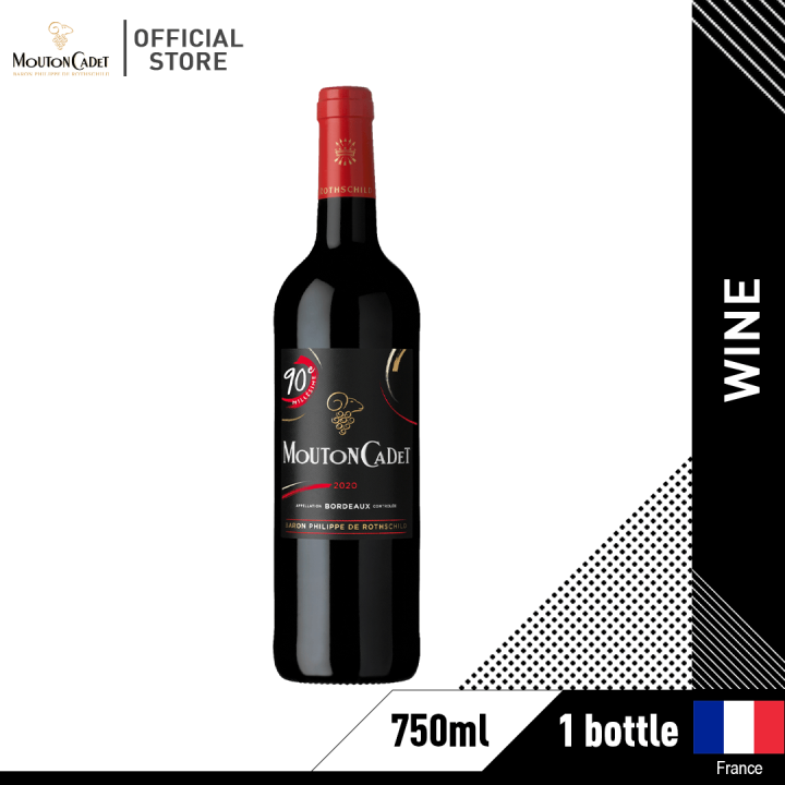 Mouton Cadet Classic Rouge Bordeaux 750ml | Lazada PH