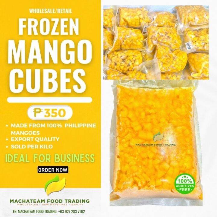 Frozen Mango Cubes 1kg | Lazada PH