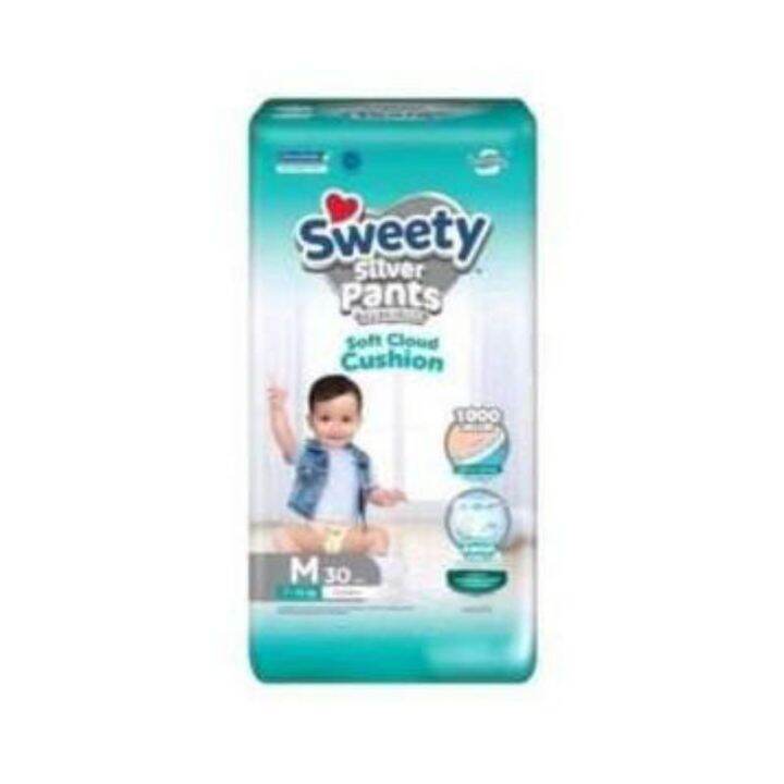 Sweety silver pants S32 M28 L26 XL26 XXL24 NB40 kemasan baru | Lazada Indonesia