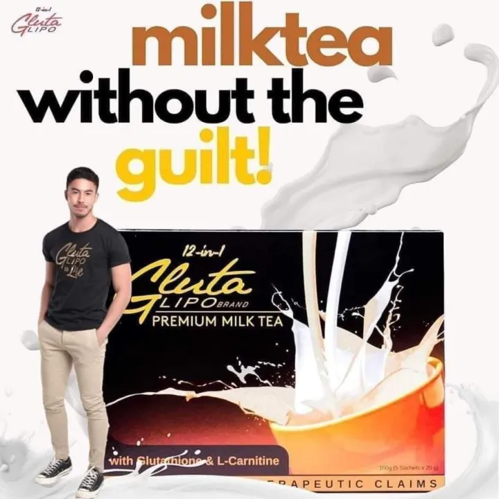 Gluta Lipo Premium Milk Tea | Lazada PH