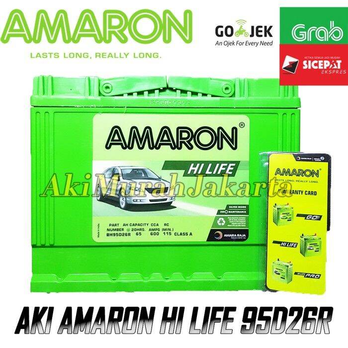 Aki Mobil Toyota Kijang LGX Amaron HI-LIFE 95D26R / NS70 12V 65AH | Lazada Indonesia