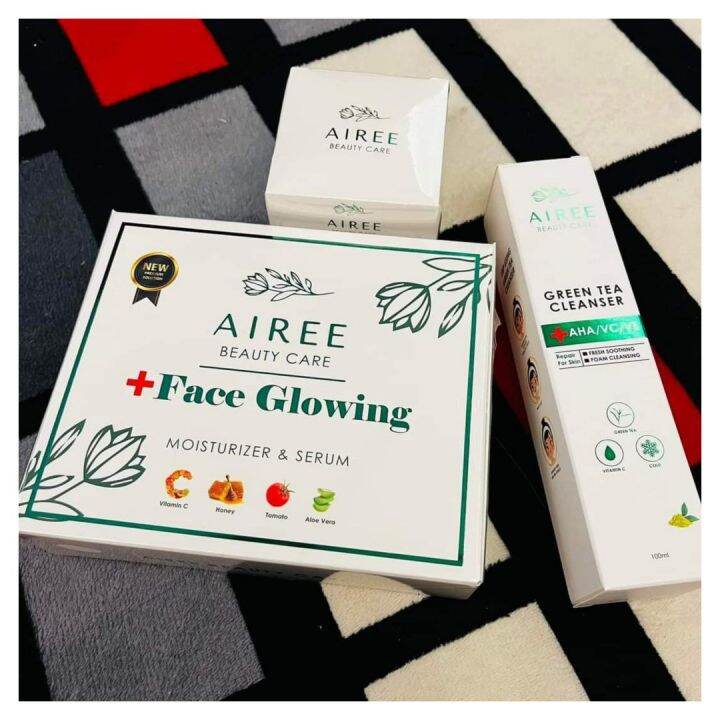 🛑COD TAK PROSES🛑AIREE BEAUTY CARE GREEN TEA CLEANSER / AIREE SKINCARE ...