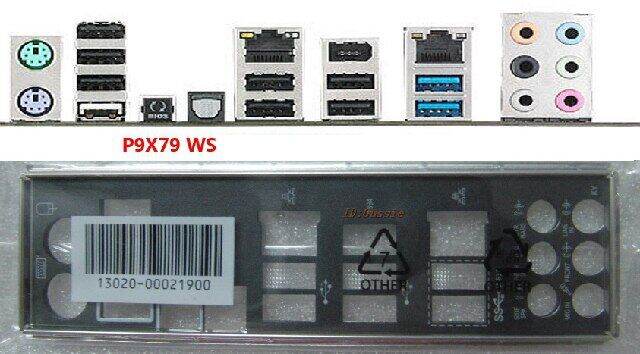 【DT】Original For Asus P9X79 WS I/O Shield Back Plate BackPlate Blende Bracket hot | Lazada.co.th