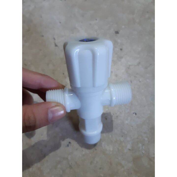 Two Way Angle Valve / PVC Three Way Angle Valve for Watercloset Bidet ...