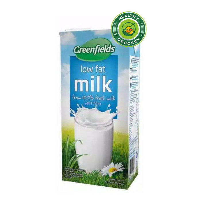 Greenfields Milk UHT Low Fat 1 Liter | Lazada Indonesia