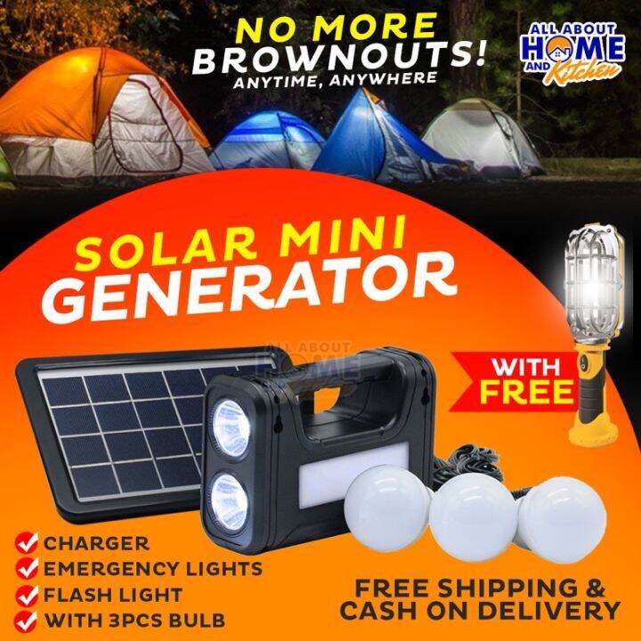 convenient SOLAR MINI GENERATOR | Lazada PH