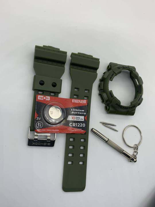 GSHOCK STRAP AND BEZEL FIT TO GA100,GA110,GA120,GA135,GD100,GD110,GD120 ...