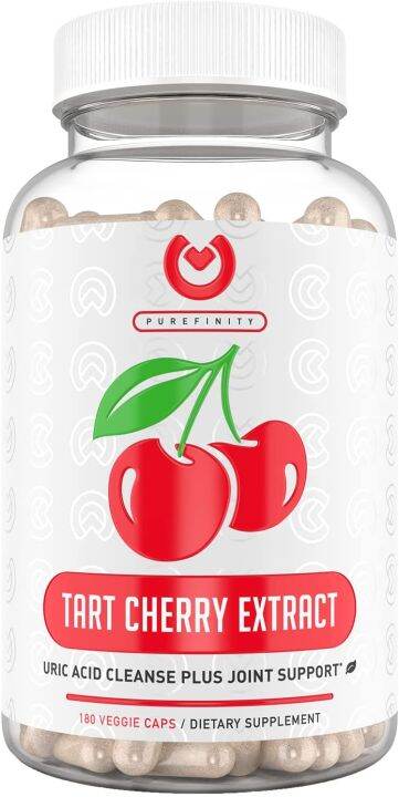 15% OFF!! (Exp Mar 2024) Tart Cherry Capsules Max Strength 3000mg | 6 ...