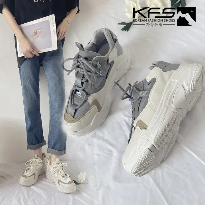 KFS Korean Shoes For Women Black Pink Same Style | Lazada PH