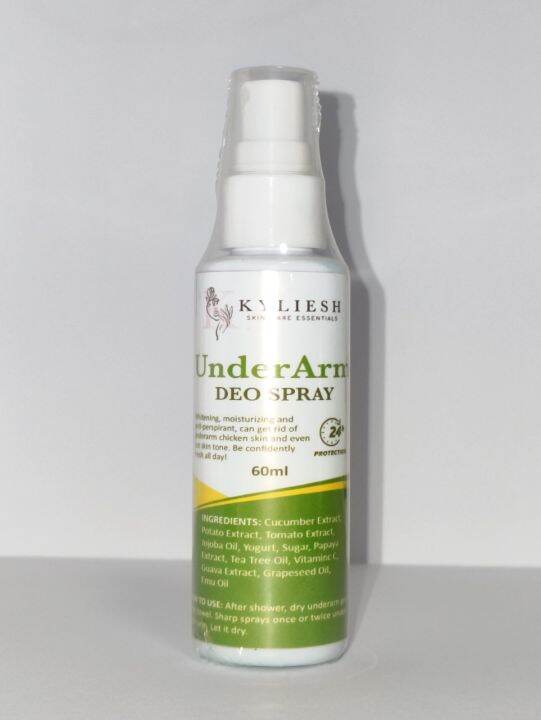 WHITENING DEO SPRAY 60ML Underarm Whitening Spray Underarm Spray Skin ...