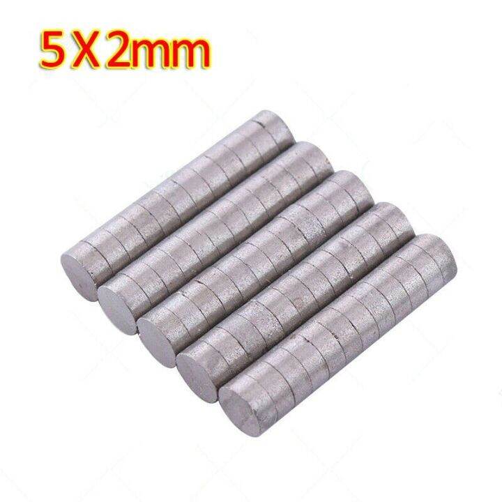 10~50Pcs 5x2mm N35 Samarium Cobalt Magnet 5*2 mm High temperature ...