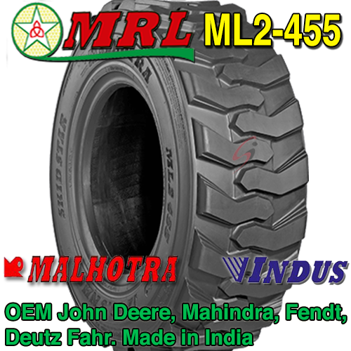 10-16.5 Malhotra MRL ML2 455, ML2 482 12PR Tubeless Tire India | Lazada PH