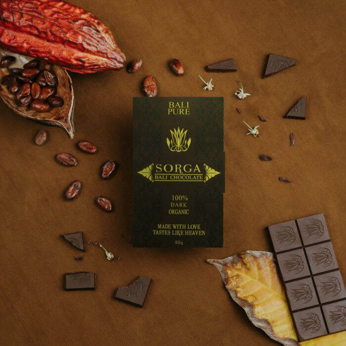Cokelat SORGA CHOCOLATE BALI PURE 100% | Lazada Indonesia