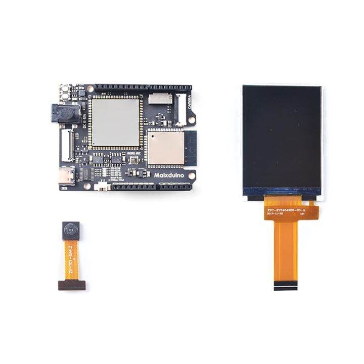 For Maix Duino K210 RISC-V AI+LOT ESP32 AI Development Board Kit with 2.4 Inch Display+G4.4 ...