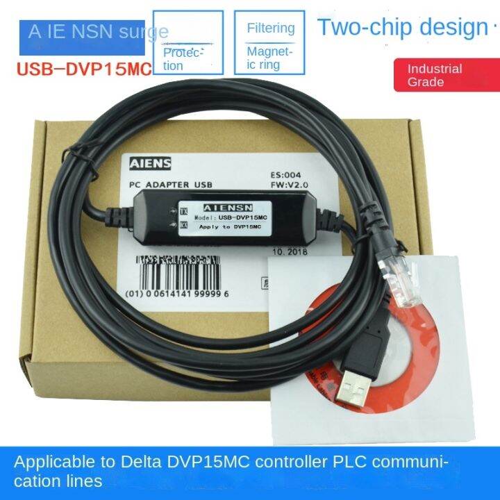 จัดส่งฟรี อินเตอร์เฟส Usb เหมาะสำหรับ Delta DVP15MC Controller PLC และ ...