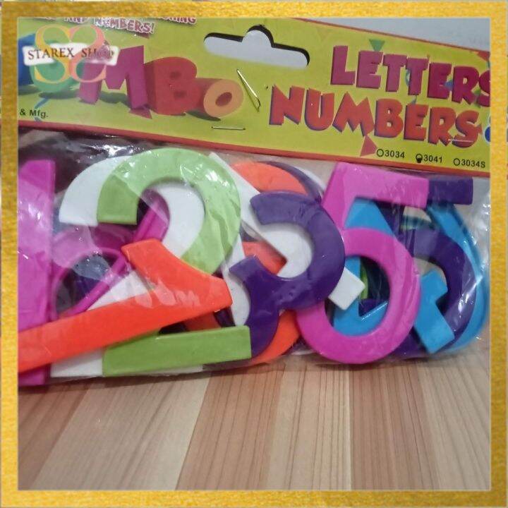 Jumbo Numbers Educational Toys | Lazada PH