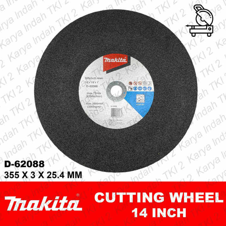 Mata Cutting Wheel 14 Inch MAKITA Batu Potong Besi 14" D-62088 Cut Off ...