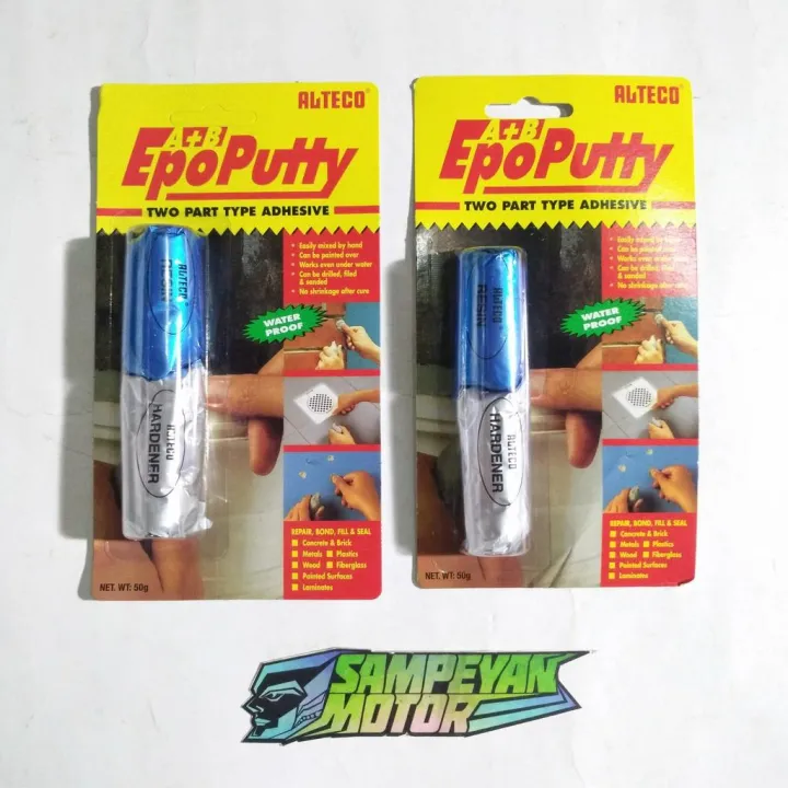 Alteco Lem Bengkel Lem Porting Epo Putty A Plus B 50 Gr | Lazada Indonesia