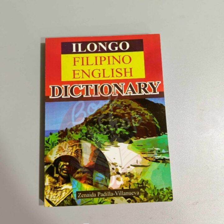ILongo Filipino English Dictionary By:Villanueva | Lazada PH