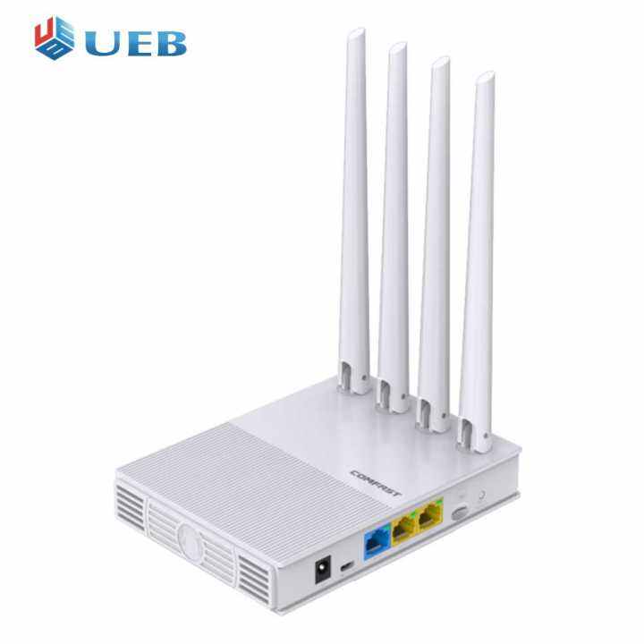 COMFAST E3 4G LTE 2.4GHz WiFi Router 4เสาอากาศซิมการ์ด Wireless ...