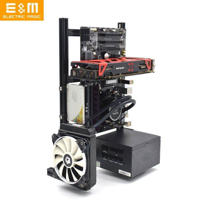 Mini ITX MATX ATX PC Test Bench Handle พกพาคอมพิวเตอร์ Water Cooling ...