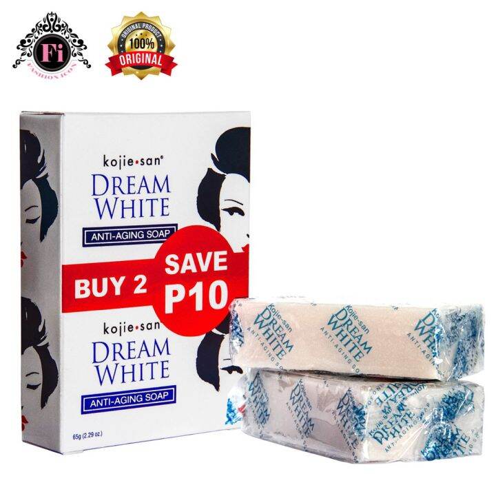 KOJIE SAN Dream White Anti-Aging Soap 65g x 2 | Lazada PH