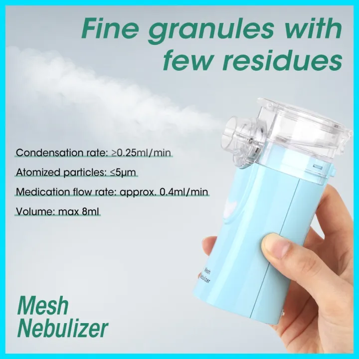 RZ Portable Mesh Nebulizer Steam Device Ultrasonic Children ...