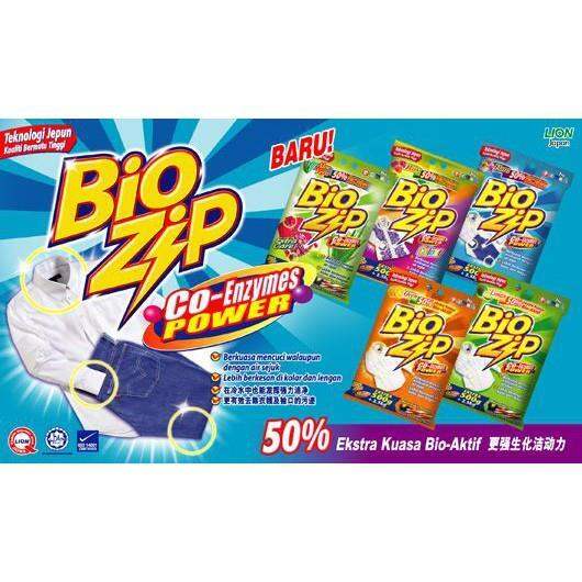 xImported Detergent Powder Bio Zip with Co-Enzymes Plus | Lazada PH