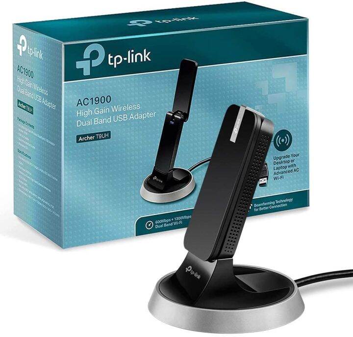 Wireless USB Adapter TP-LINK (Archer T9UH) AC1900 Dual Band High Gain ...