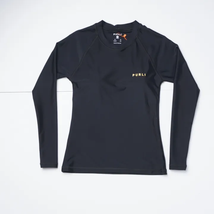 BASIC BLACK RASHGUARD | Lazada.co.th